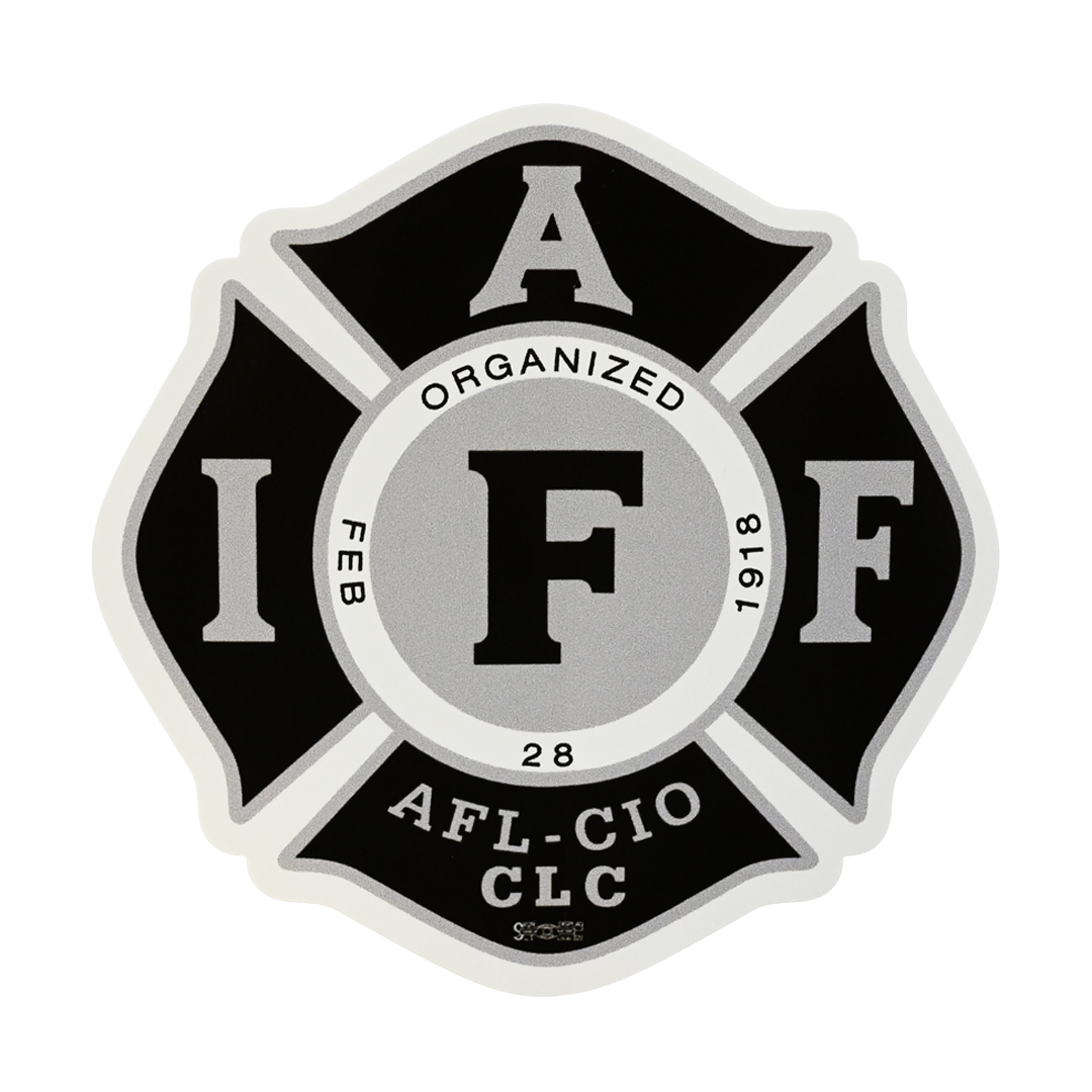 Black Decal - 4" – IAFF Online Store
