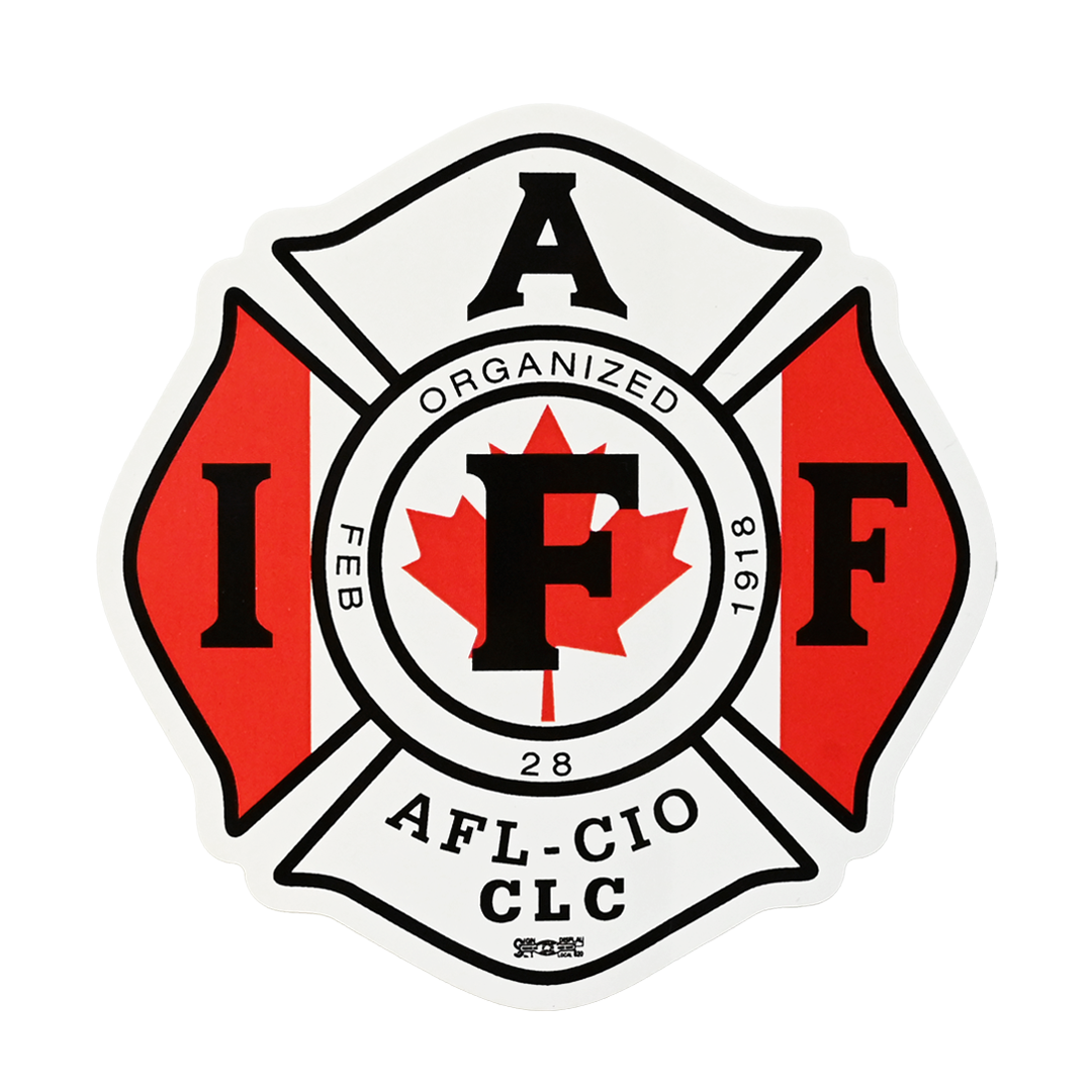 Canadian Flag Decal - 4" – IAFF Online Store