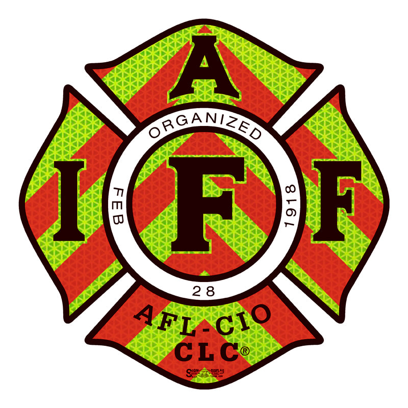 2" Chevron Helmet Decal – IAFF Online Store