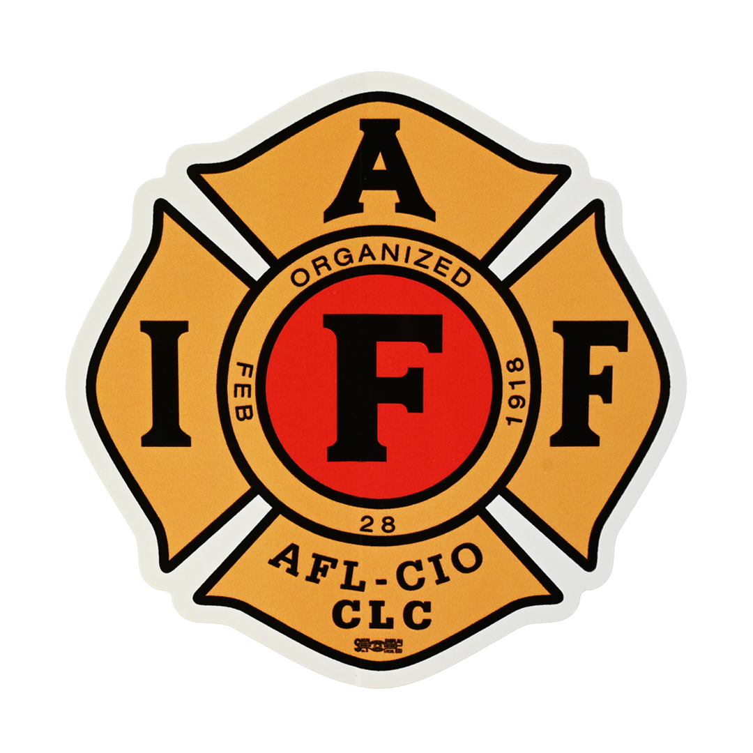 Gold Decal - 4" – IAFF Online Store