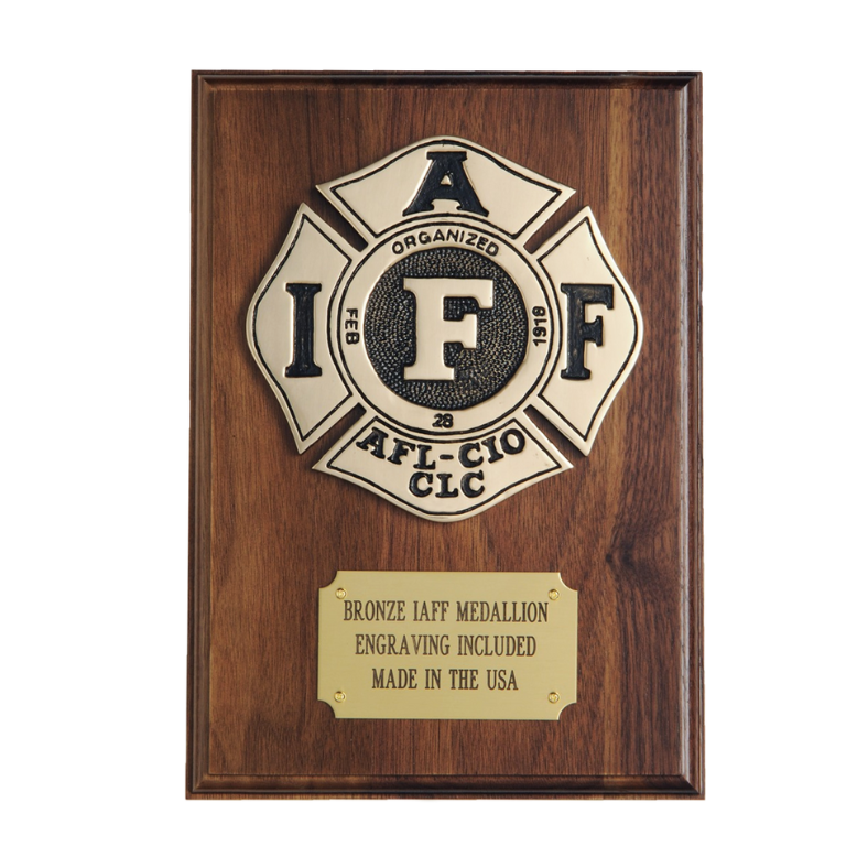 IAFF Medallion Plaque – IAFF Online Store