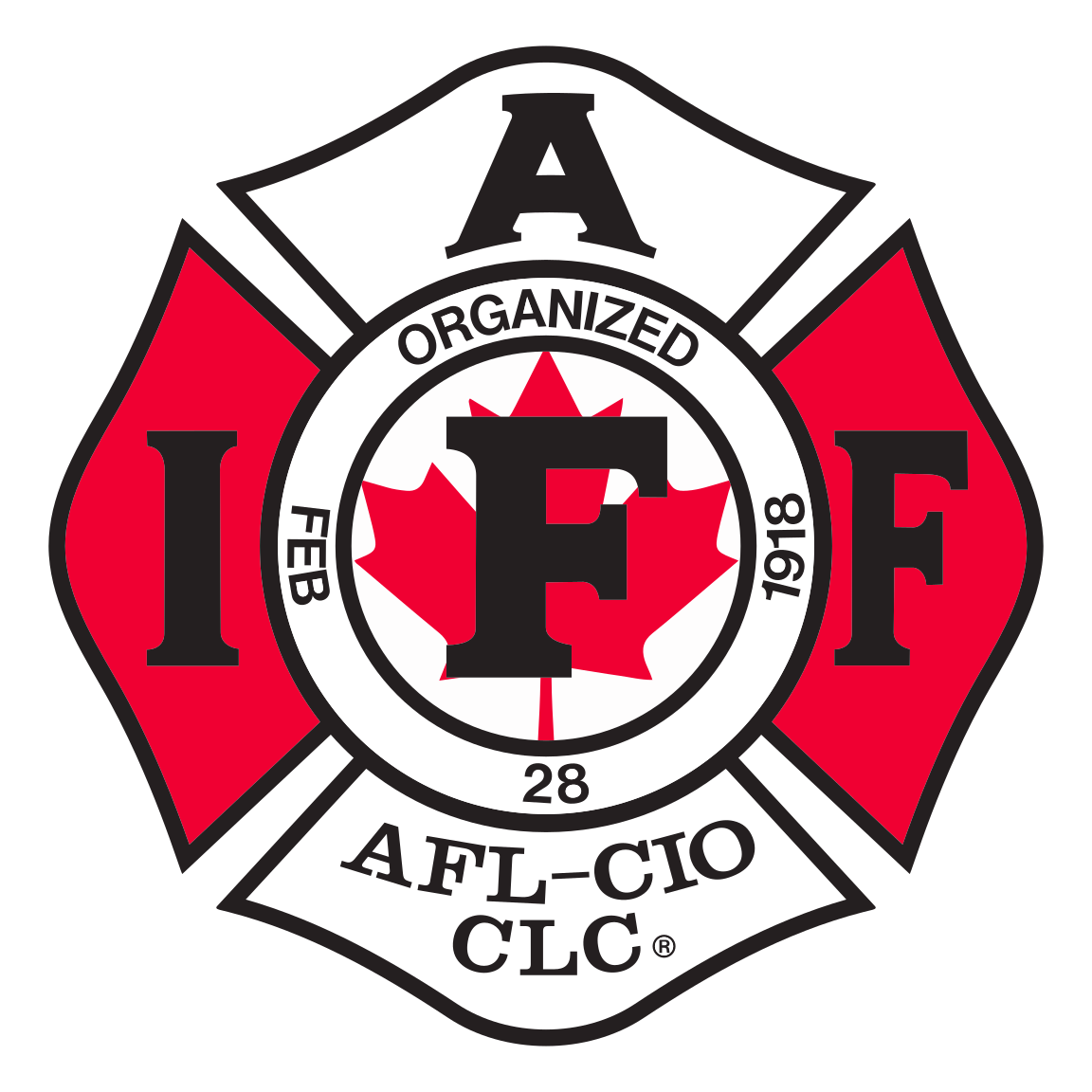 Canadian Flag Decal - 4" – IAFF Online Store