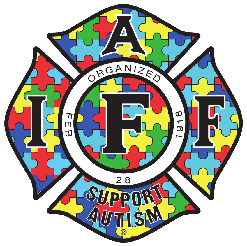 Support Autism Decal - 4" – IAFF Online Store
