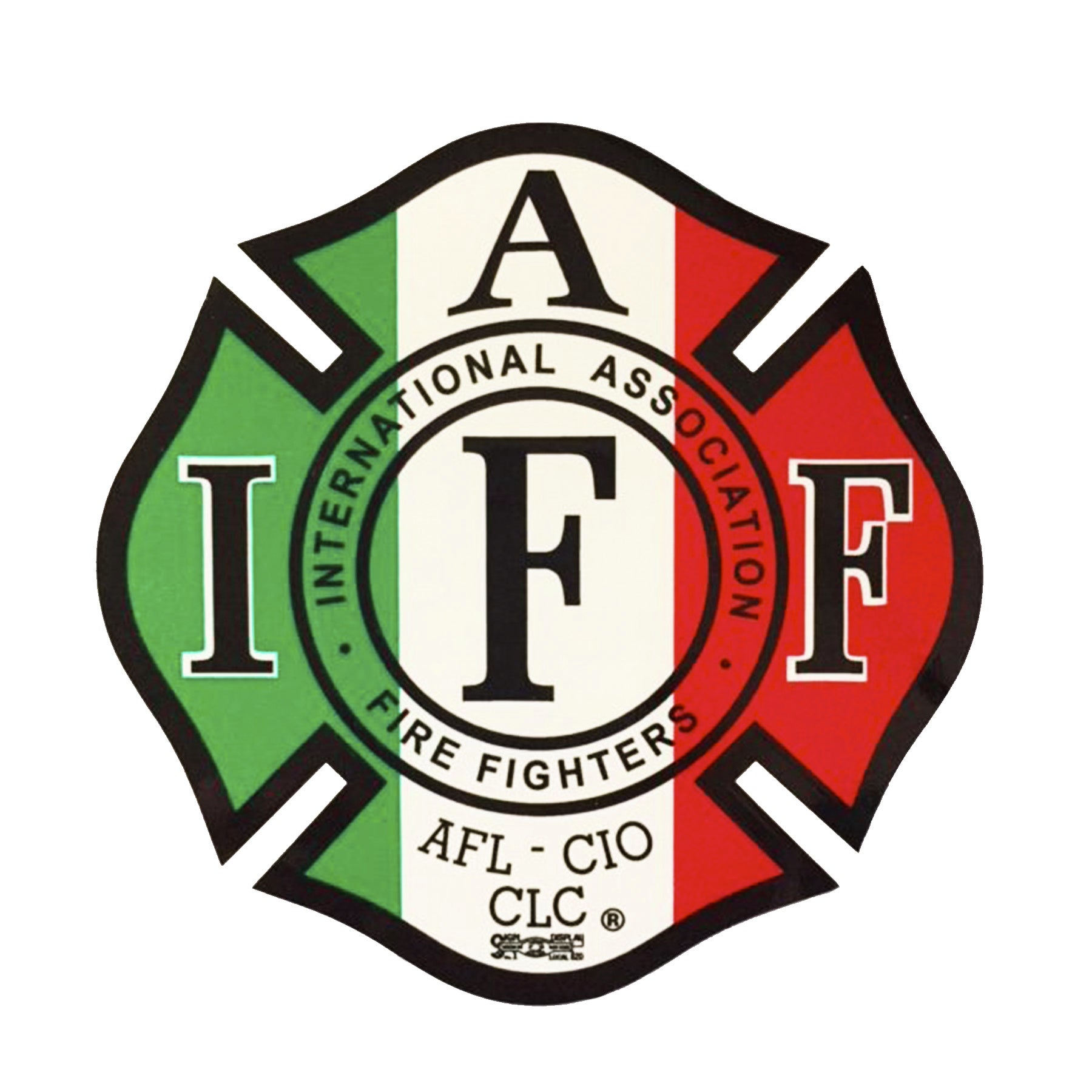 Italian Flag Decal - 4" – IAFF Online Store