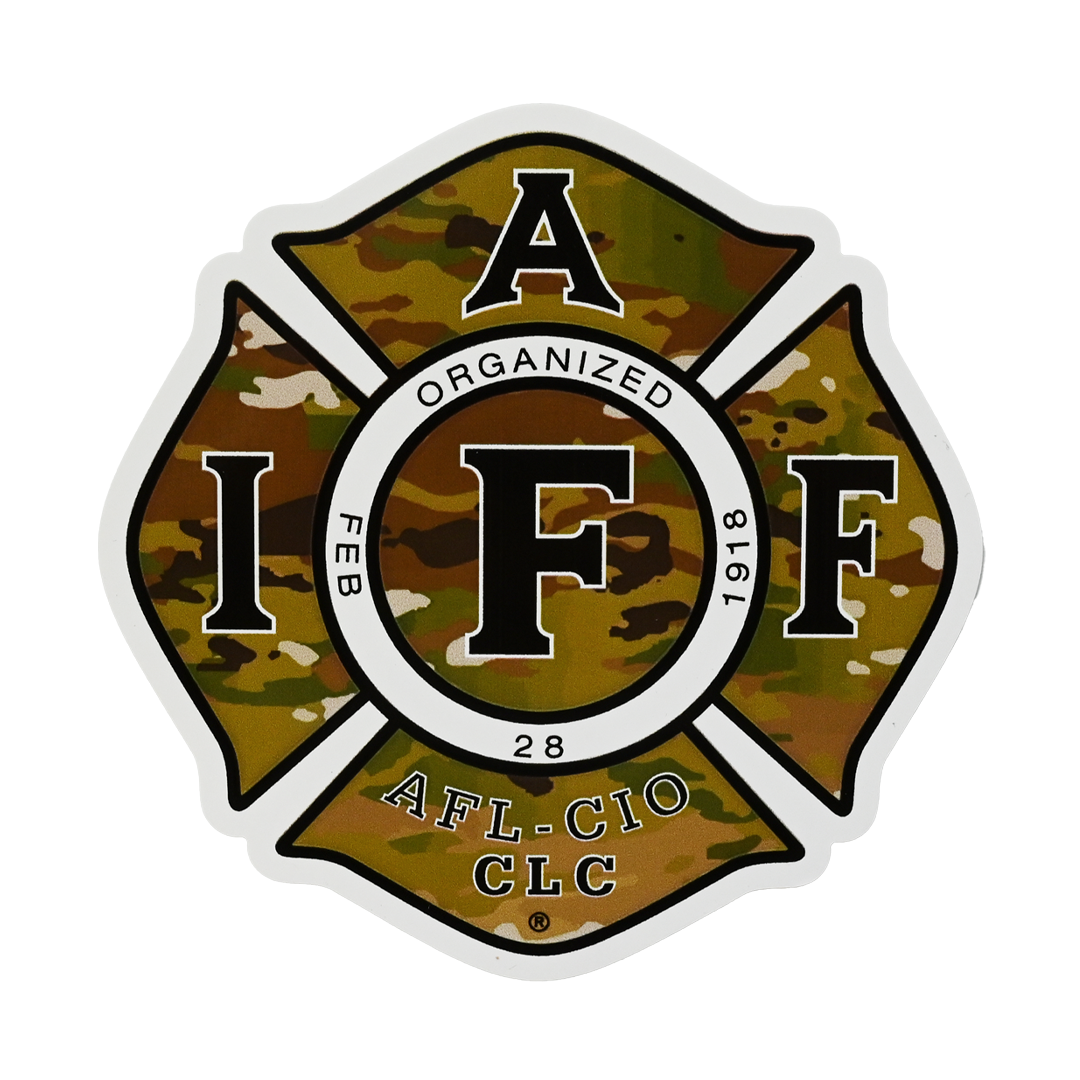 Military Camouflage Decal - 4" – IAFF Online Store