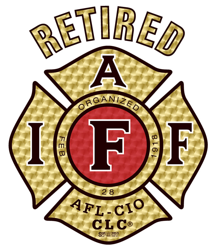 4" Retired Premium Decal – IAFF Online Store