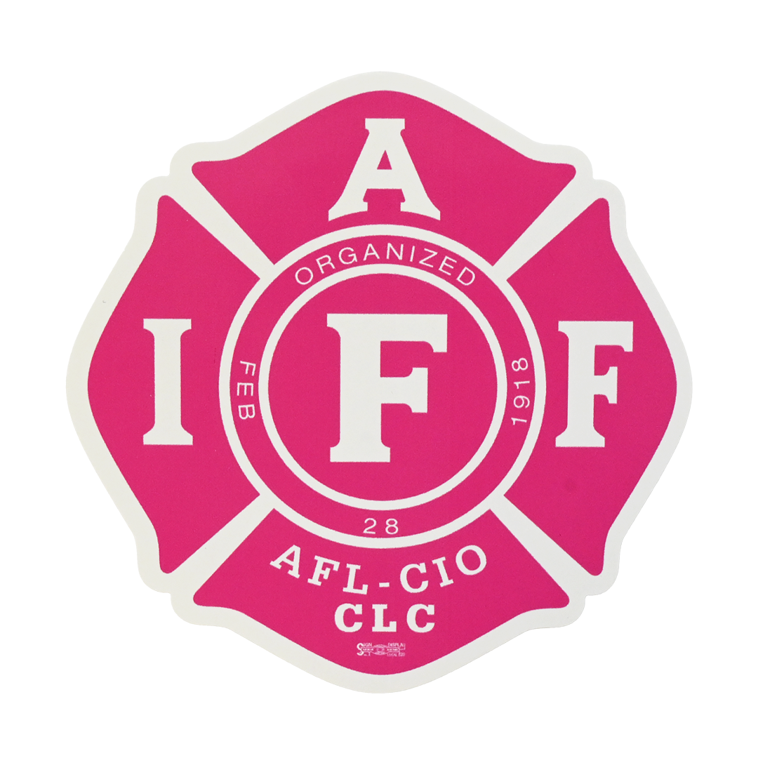 Pink Decal - 4" – IAFF Online Store