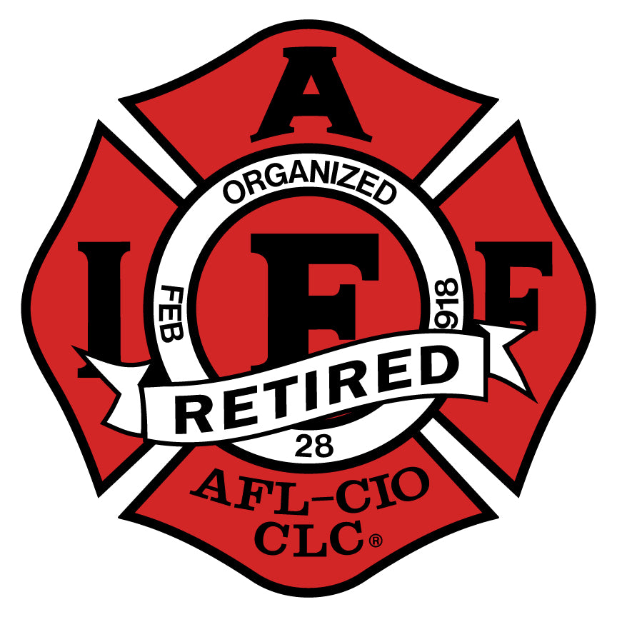 Retired Decal - 4" – IAFF Online Store