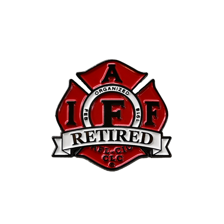 IAFF Retired Lapel Pin – IAFF Online Store