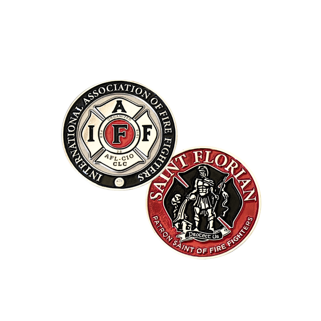 Saint Florian IAFF Challenge Coin – IAFF Online Store