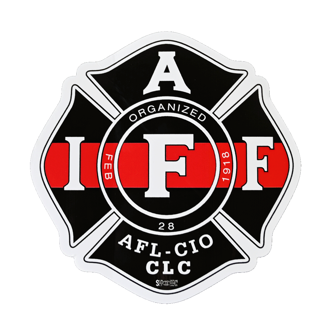 Thin Red Line Decal - 4" – IAFF Online Store